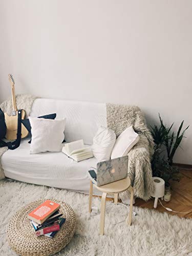 ACCENTHOME 18x18 Pillow Inserts ( Pack of 4 ) Hypoallergenic Throw Pillows Forms | White Square Throw Pillow Insert | Decorative Sham Stuffer Cushion Filler for Sofa , Couch , Bed & Living Room Decor