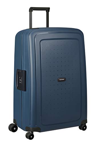 Samsonite Unisex_Adult Luggage Suitcase, Blue (Navy Blue), L (75 cm-102 L)