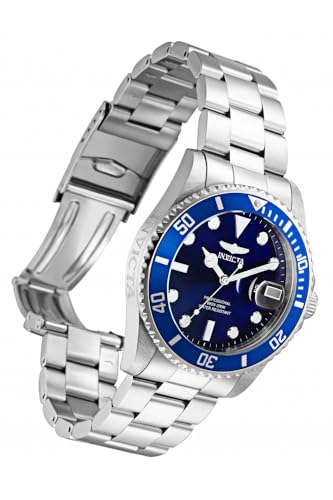 Invicta Pro Diver Quartz Blue Dial Stainless Steel Men's Watch 33267