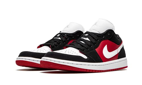 Jordan Womens WMNS Air 1 Low DC0774 016 Black/White/Gym Red - Size 11W