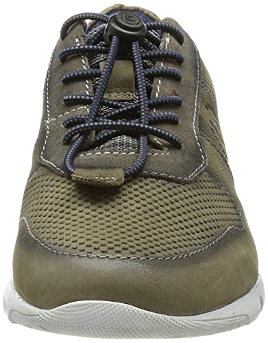 bugatti Men's Sneaker, Gray, 8.5