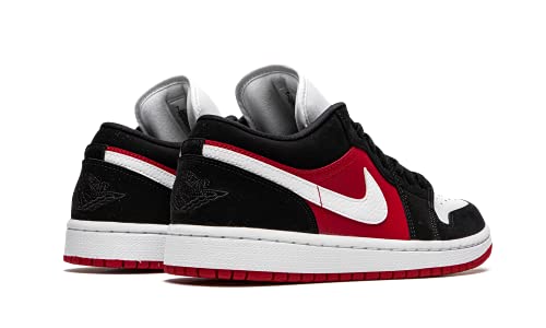 Jordan Womens WMNS Air 1 Low DC0774 016 Black/White/Gym Red - Size 11W