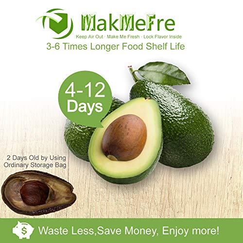 MakMeFre 6 Pack 8"x20'(3Rolls) and 11"x20' (3Rolls) Vacuum Sealer Bags Rolls for Food ,Commercial Grade, BPA Free,Puncture Prevention,Great for Sous Vide Cooking