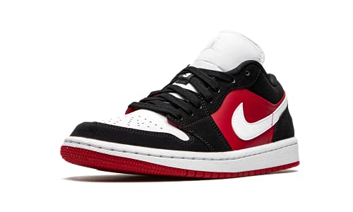 Jordan Womens WMNS Air 1 Low DC0774 016 Black/White/Gym Red - Size 11W