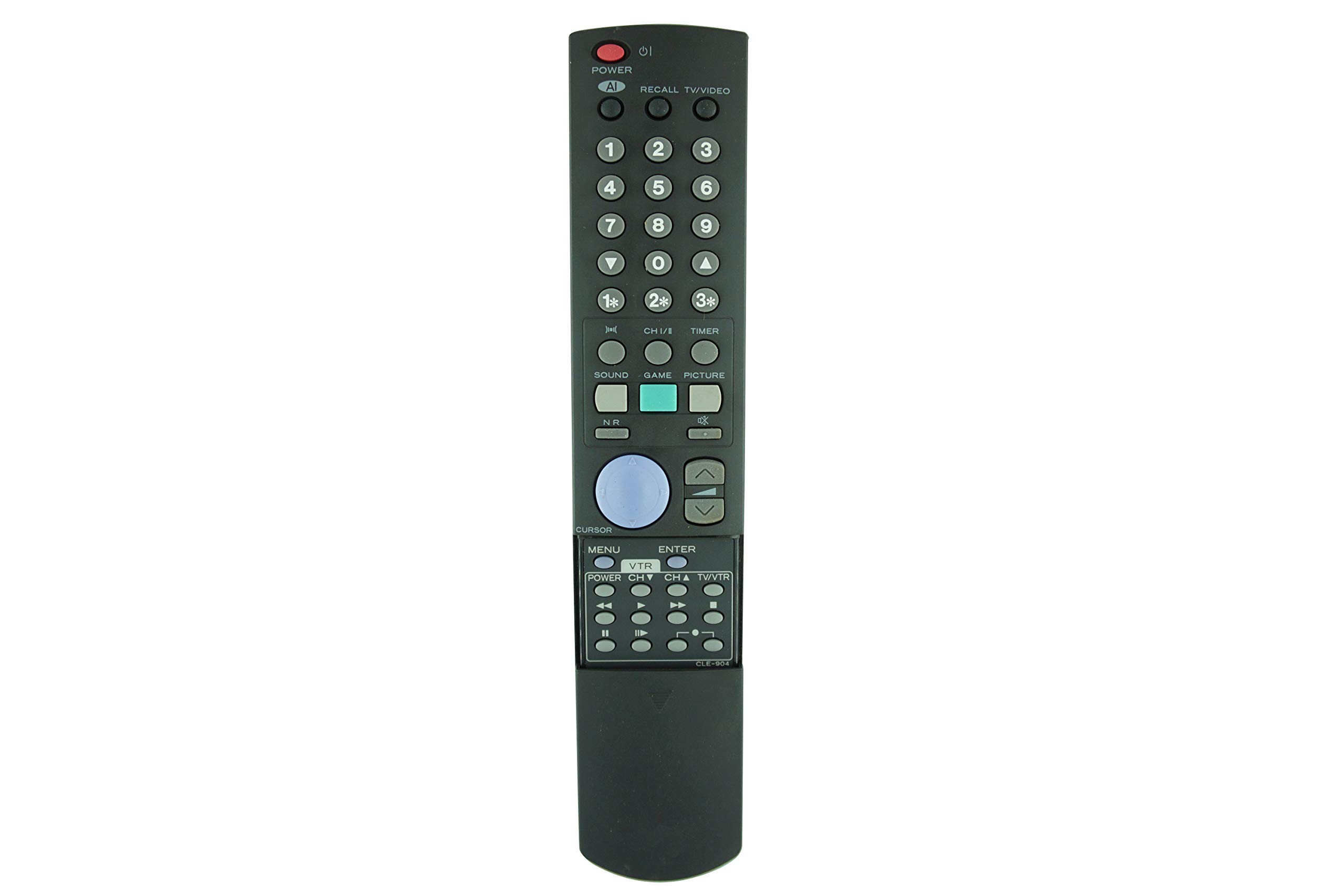 HCDZ Replacement Remote Control for Hitachi CLE-957 C21F800SNT C21RF80 C21RF80S C29F800S C29F800SNT BOUX58B LCD CRT HDTV TV VCR