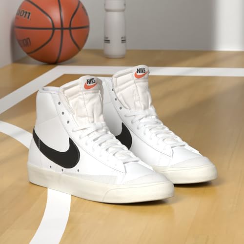 Nike Women's Gymnastics Shoes Sneaker, White/Black, 5.5
