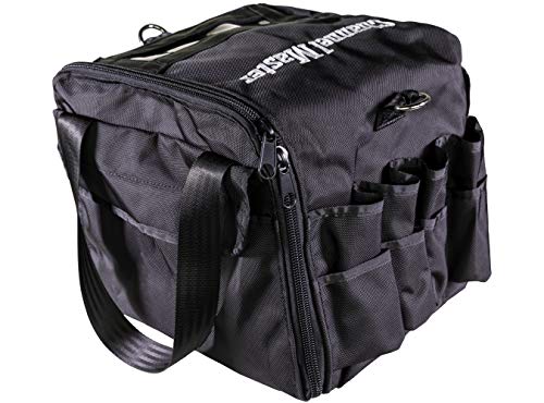 Channel Master Coax+ Coaxial Cable & Tool Bag System - 500 FT Premium-Grade RG6 Coaxial Cable, Enhanced Tri-Shield Construction Reduces RF Interference and TV Reception Issues, Indoor/Outdoor (Black)