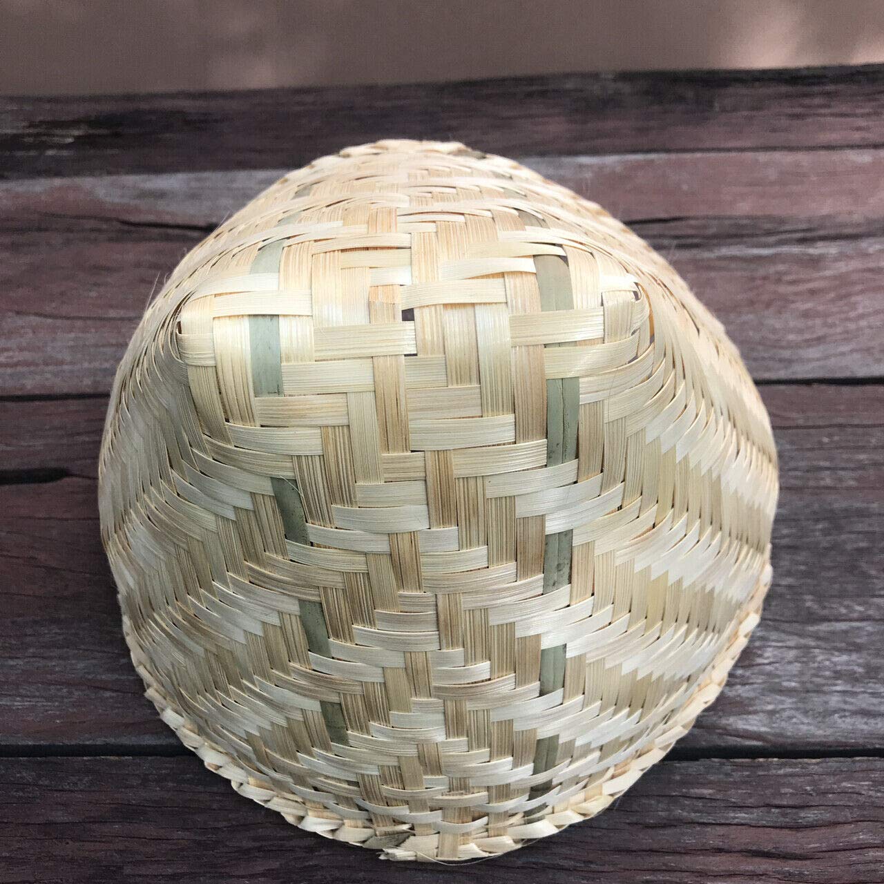 mamameya2511 Vintage Thai Handicraft Lao Cookerwear Bamboo Basket&Pot Steamer Sticky Rice Set