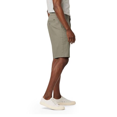 Levi Strauss Signature Gold Men's Casual Chino Shorts, Silver Skies, 36W