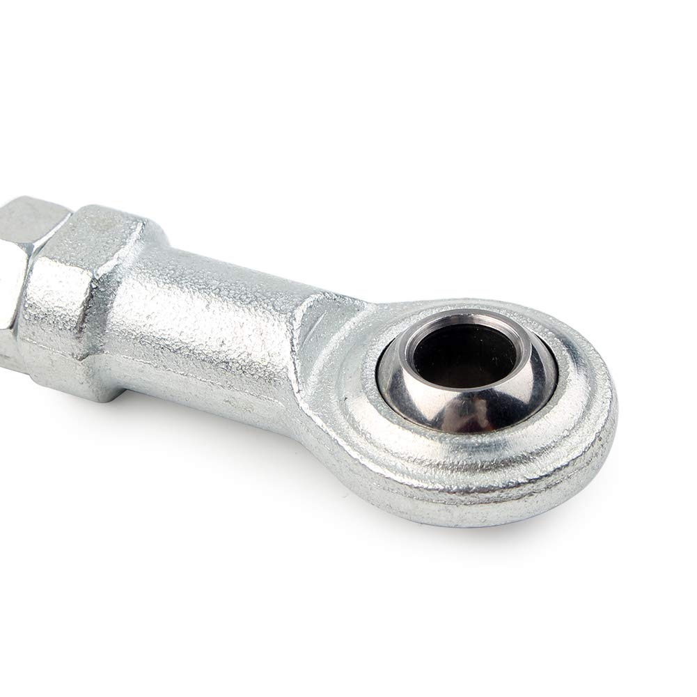 GZYF 2PCS Go Kart ATV Tie Rod End Steering Kit, Metal Bolt Tie Rod Ball Joiner Steering Shaft Assembly for ATV Go Kart