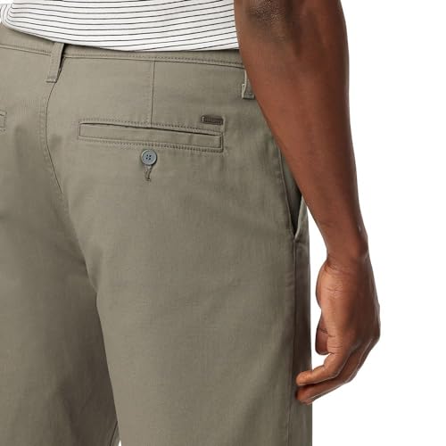 Levi Strauss Signature Gold Men's Casual Chino Shorts, Silver Skies, 36W