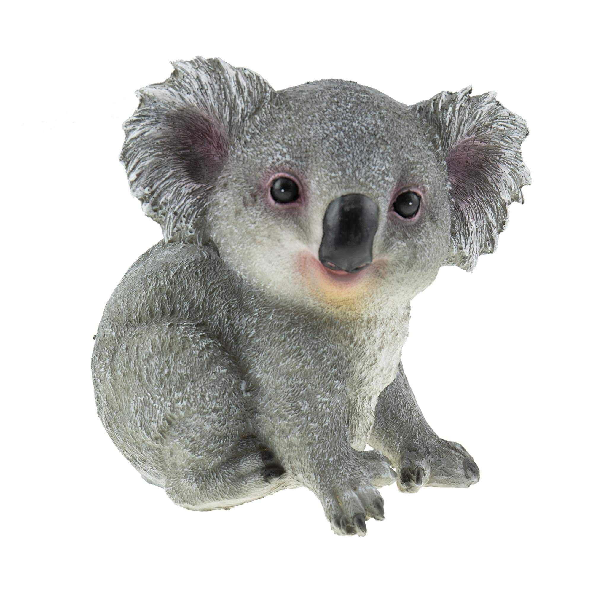CLEVER GARDEN Koala Garden Statue Outdoor Décor, Resin Figurine Decoration for Lawn, Yard, Patio, Porch, and More