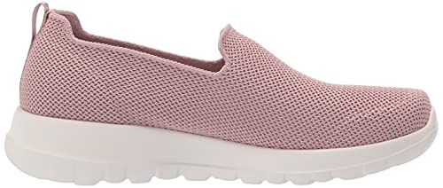 Skechers Women's GO Walk Joy-Sensational Day Sneaker, Mauve, 6.5