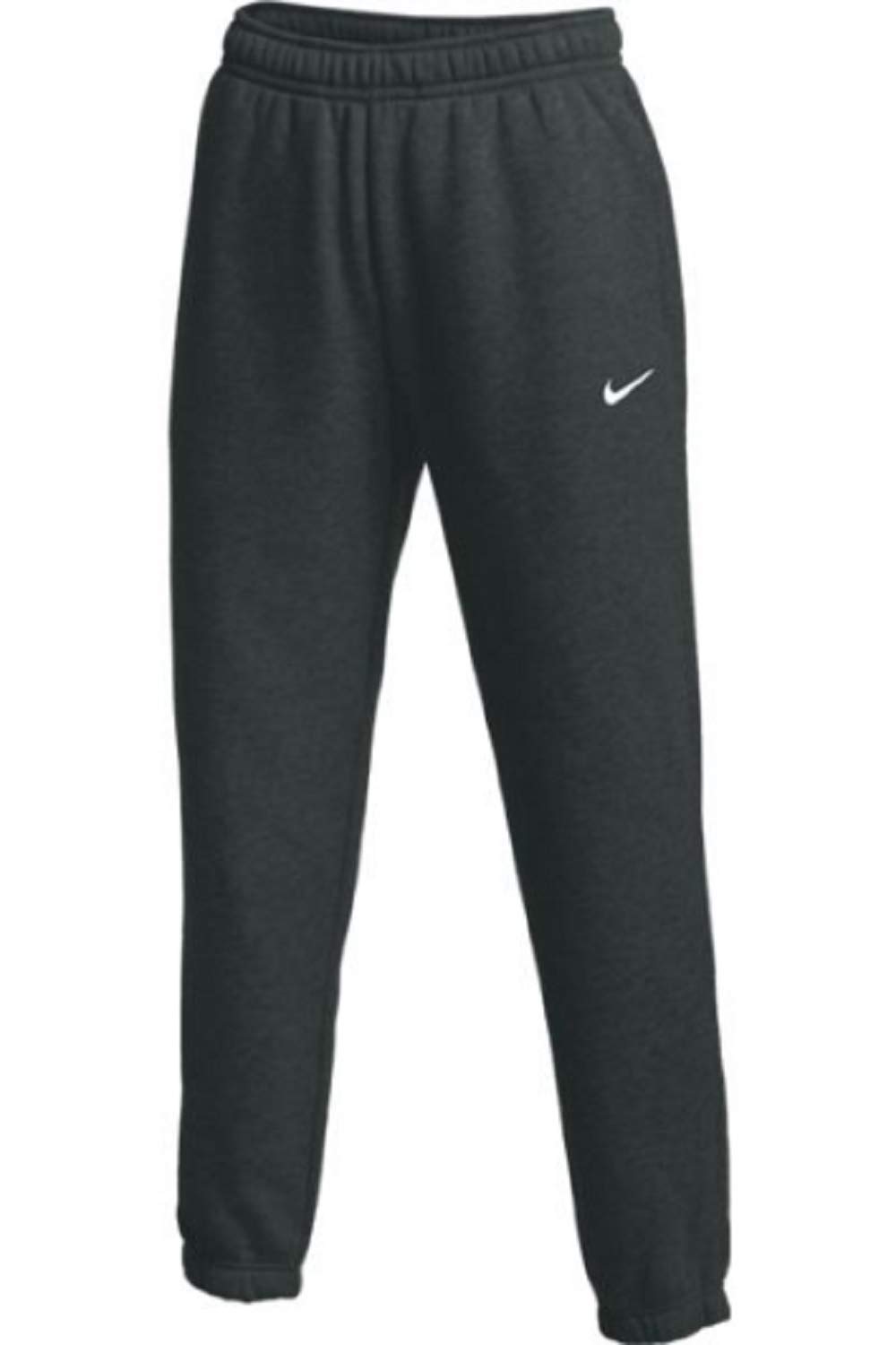 Nike Womens Club Fleece Jogger Sweatpants (Anthracite, Large)