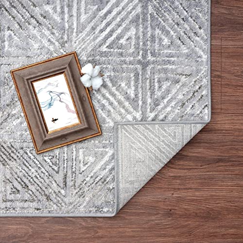 LUXE WEAVERS Florance Collection 86328 Vizon 8x10 Modern Geometric Area Rug