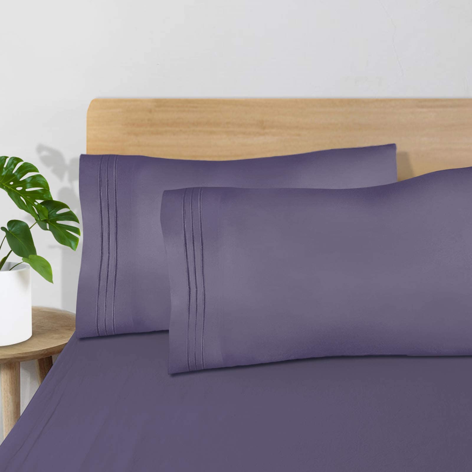 Twin Size Bed Sheets Set - - 1800 Thread Count Deep Pocket to 14 inches Mattress 3 Piece - Premium Bedding Sheets & Pillowcases Collection - Extra Soft