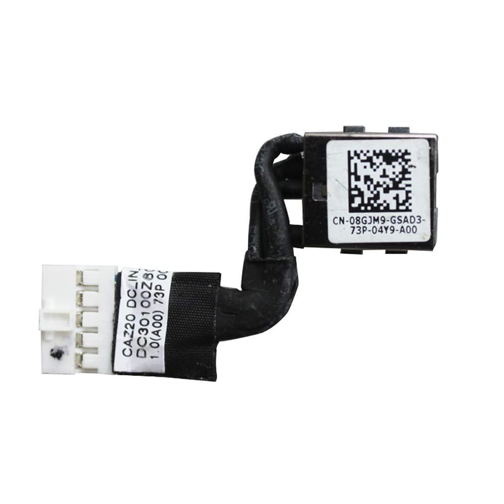 Suyitai Replacement for Dell Latitude 7480 7490 P73G DC Power Jack Cable Charging Port CN:8GJM9 DC30100Z400 DC30100Z600