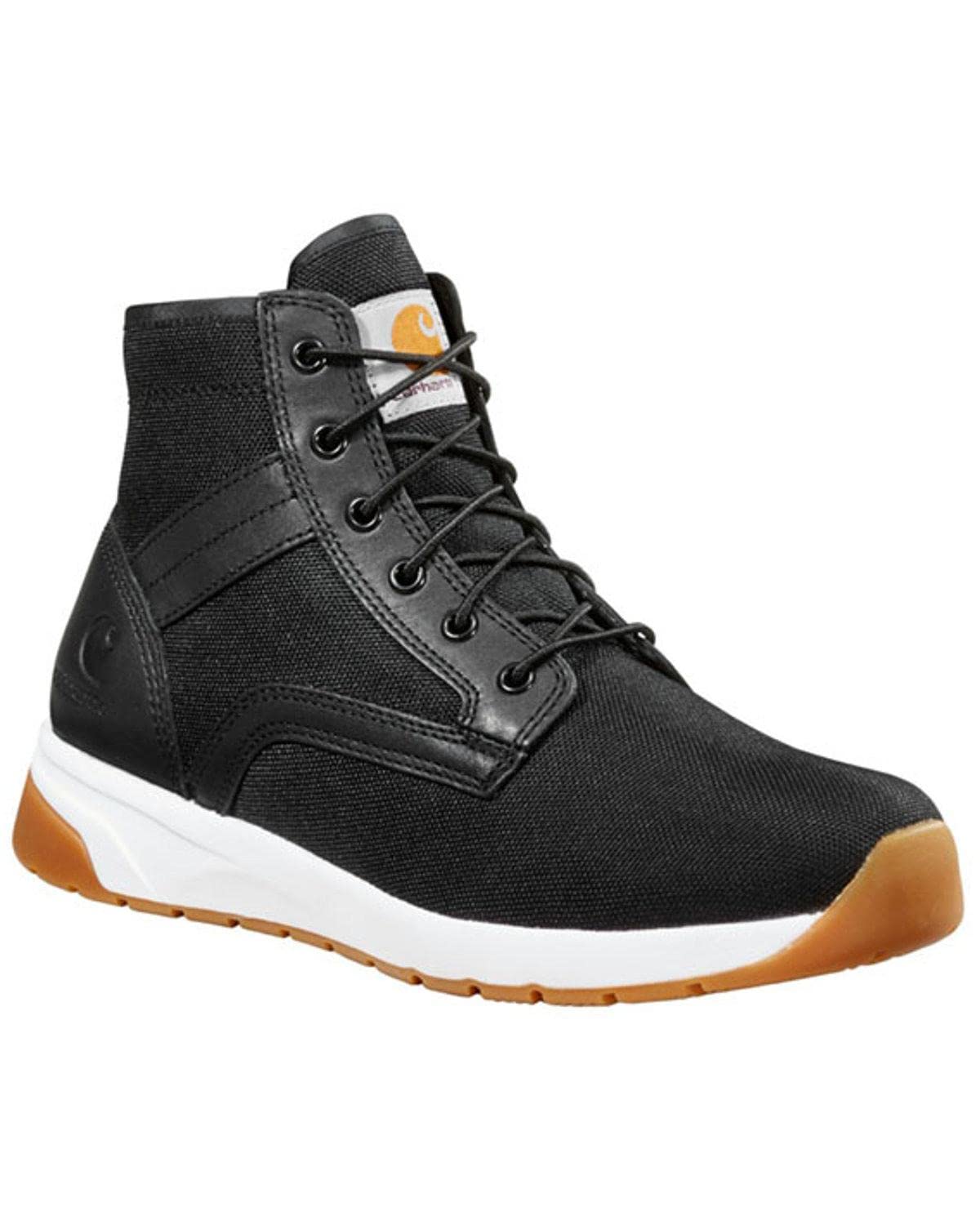 Carhartt Men's Force 5" Lightweight Sneaker Boot Nano Comp Toe Ankle, Black Textile, 10.5