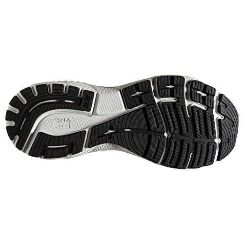 Brooks Men's Adrenaline GTS 22 Supportive Running Shoe - Alloy/Grey/Black - 11 Wide