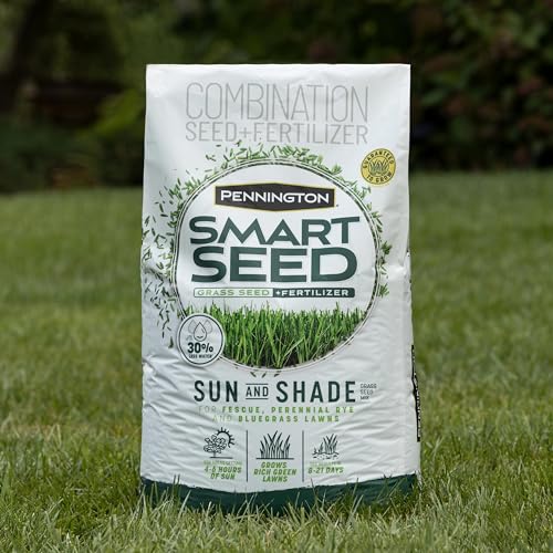 Pennington Smart Seed Sun and Shade Grass Mix 20 lb, Black Label