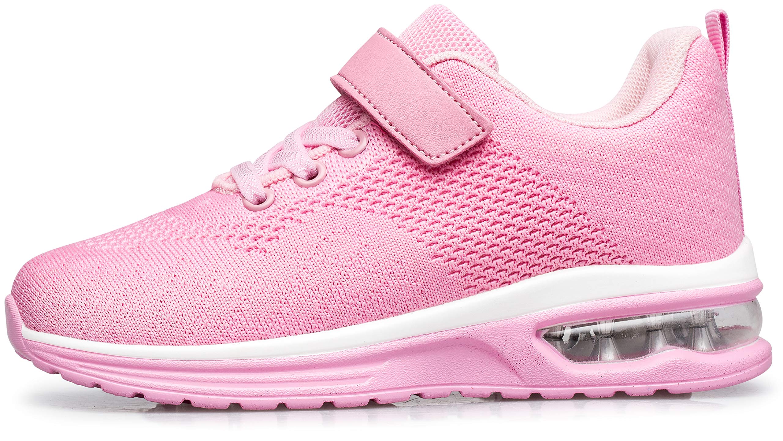 Anlarach Kids Toddler Shoes Boys Girls Athletic Running Shoes Air Cushion Sneakers for Toddler 7 Pink