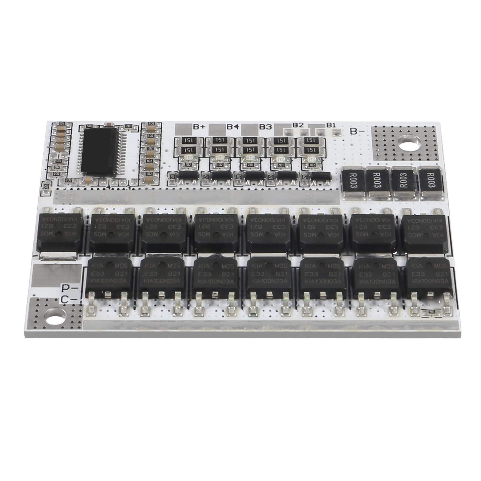 5S 21V 100A BMS Li-ion Lithium Battery Protection Board Circuit Li-Polymer Balance Charging Module for 3.7V LCO Battery Packs (5S 21V)