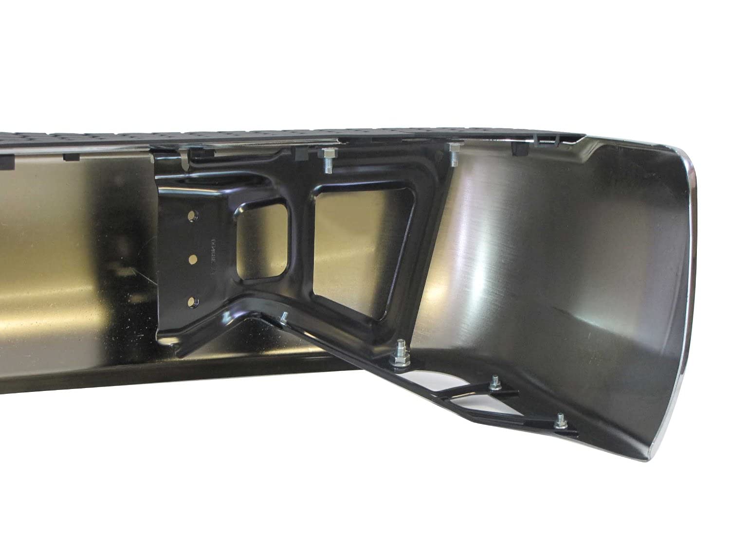 ACANII - For 2009-2018 Dodge Ram 1500 10-12 Ram 2500 3500 Truck Pickup Complete Chrome Steel Rear Step Bumper Assembly