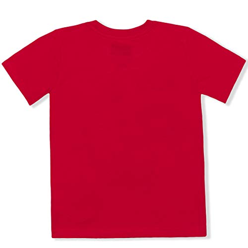 Power Rangers Red Ranger, Blue Ranger and Green Ranger Boys 3 Pack T-Shirts for Big Kids – Blue/Red/Grey
