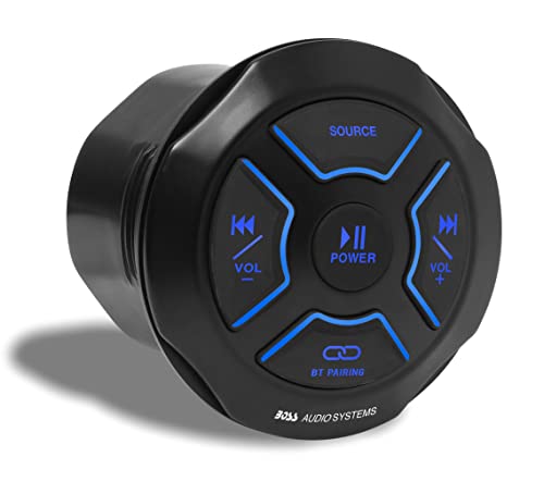 BOSS Audio Systems MGR150B Marine Gauge Bluetooth Receiver, Weatherproof, USB Port, No CD Player