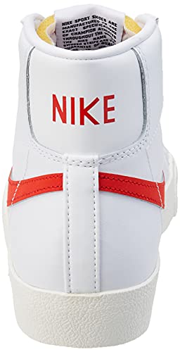 Nike Women's Low-Top Sneakers, White Habanero Red Sail, 12