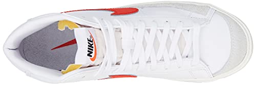 Nike Women's Low-Top Sneakers, White Habanero Red Sail, 12