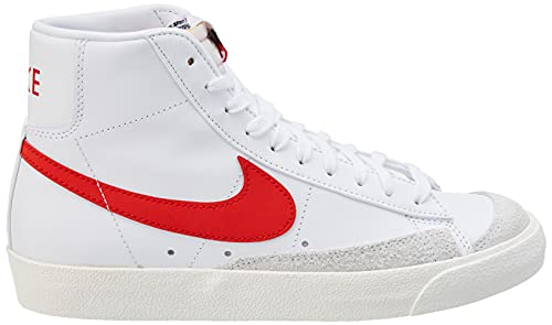 Nike Women's Low-Top Sneakers, White Habanero Red Sail, 12