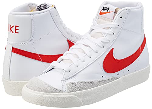Nike Women's Low-Top Sneakers, White Habanero Red Sail, 12