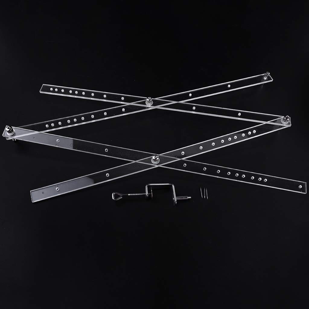 Sara-u 50cm Scale Excellent Folding Ruler Artist Pantograph Copy Rluers Draw Enlarger Reducer Tool for Office School Drawing Supplies
