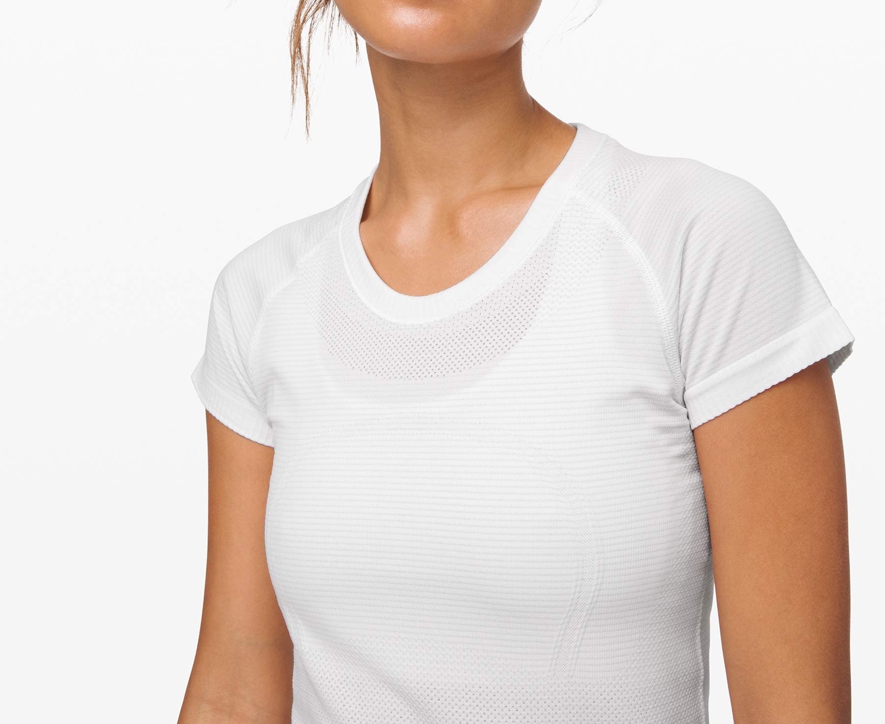 lululemon Swiftly Tech Short Sleeve Crew (White, 12)