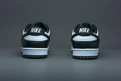 Nike Dunk Low Retro Men's Basketball Shoes, White Black White, 11 US