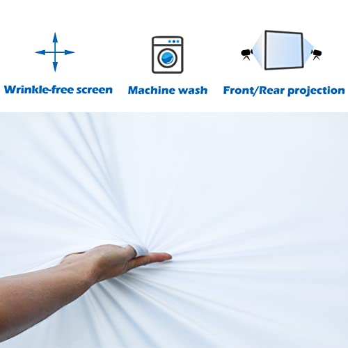 Replacement White Screen Yimukaka 24ft (Inflatable Frame not Included) Inflatable Projector Screen, No Seams