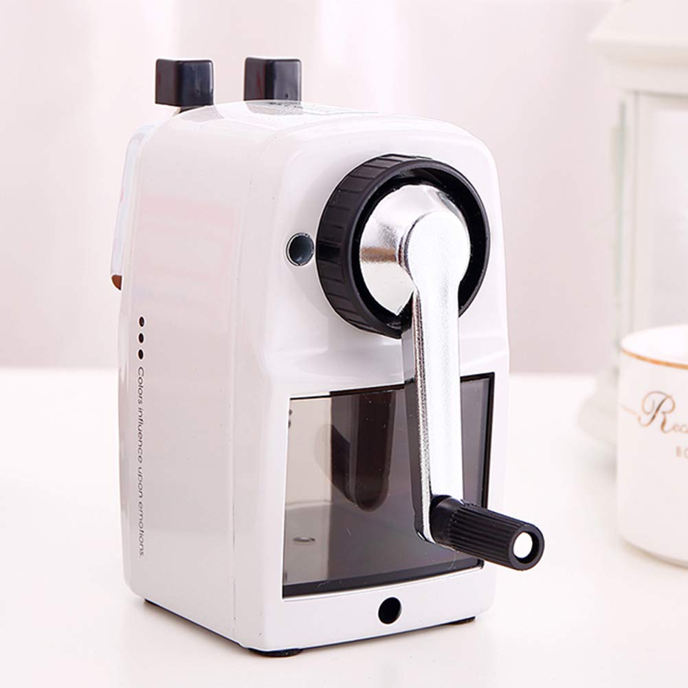 YBoCH School Pro Classroom Manual Pencil Sharpener,Hand Crank Pencil Sharpener Great for the Office, Artists,Kids