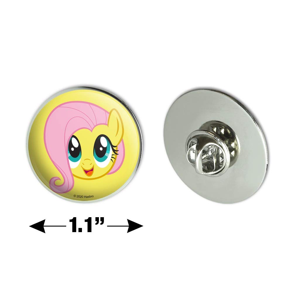 My Little Pony Fluttershy Face Metal 1.1" Tie Tack Hat Lapel Pin Pinback