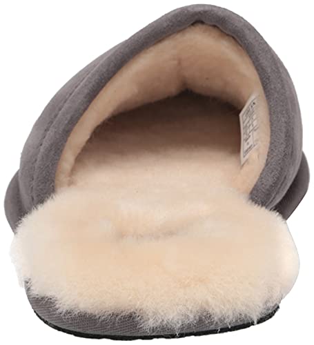 UGG Mens Scuff Slipper, Dark Grey, 11 US