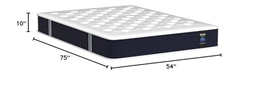 Coolvie Full Mattress, 10 Inch Hybrid Mattress Full Size, Individual Pocket Springs with Memory Foam, Bed in a Box, Cooler Sleep with Pressure Relief and Support