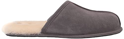 UGG Mens Scuff Slipper, Dark Grey, 11 US