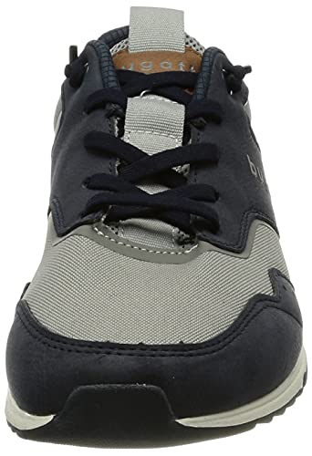 bugatti Men's Sneaker, Dark Blue Grey, 9