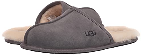 UGG Mens Scuff Slipper, Dark Grey, 11 US