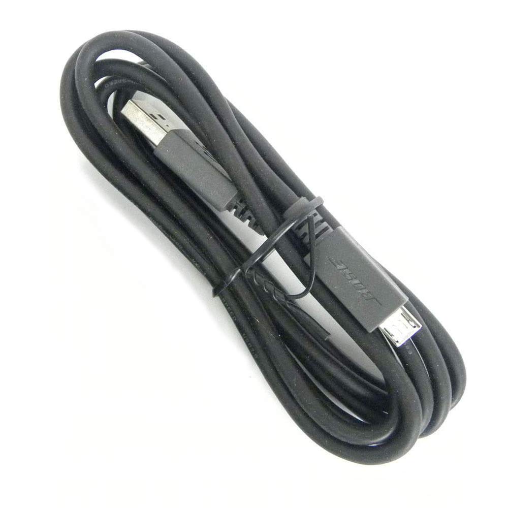 Atneway Replacement USB Charging Cable Cord Power Supply Line Compatible for Bose SoundLink Revolve/Revolve+ Mini/Mini2 Wireless Speaker/QC20/QC30/QC25/QC35 Headphones (3.3ft/Black)