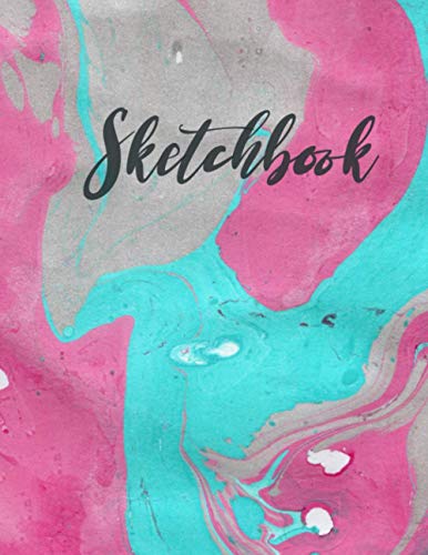 Sketchbook: Best Sketch Book with Blank White Paper for Drawing, Doodling, Painting, Writing, 120 Pages, 8.5x11 (Abstract Design Volume 13)
