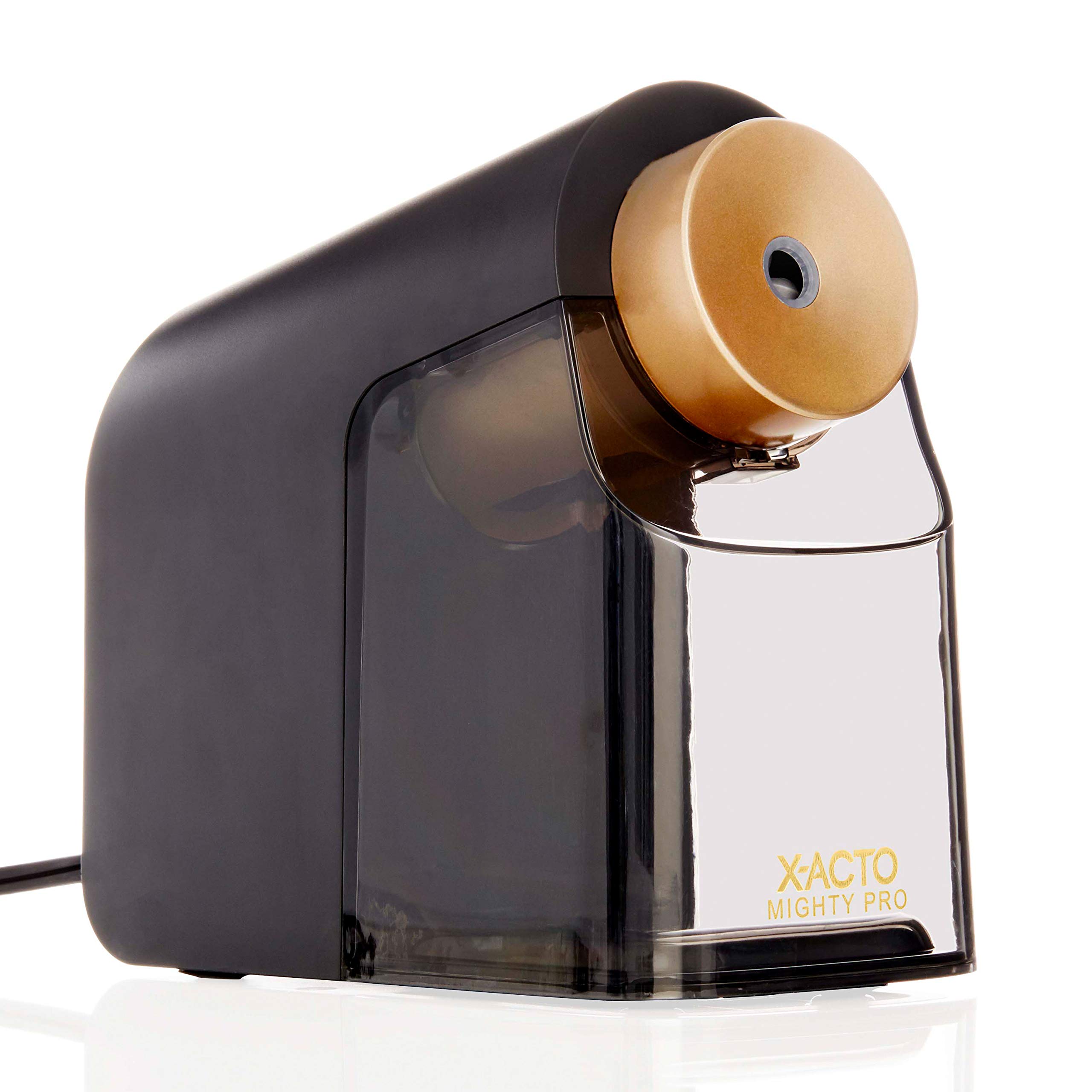 X-ACTO® Mighty Pro™ Electric Pencil Sharpener, Black