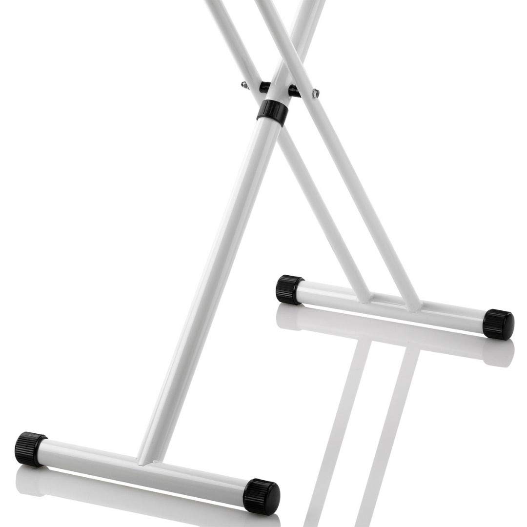 Reliable 120IB Home Ironing Board - Made in Italy Portable Ironing Board with Vera Foam Memory Foam Cover Pad, 7 Step Height Adjustment and Heavy-Duty Tube Frame Construction with Strong Iron Rest