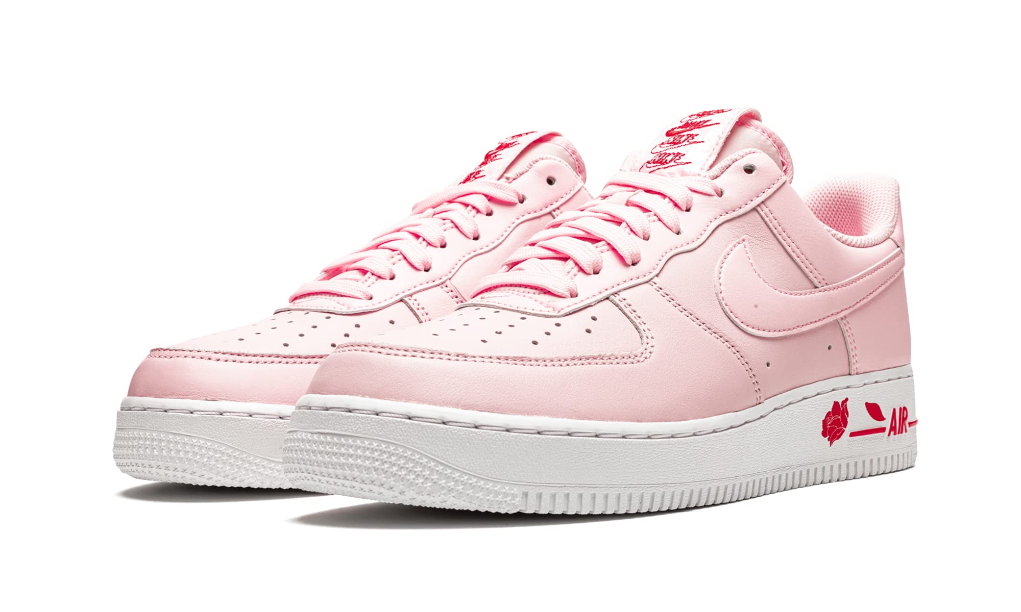 Nike Mens Air Force 1 '07 LX CU6312 600 Thank You Plastic Bag - Pink Foam - Size 9
