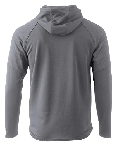 Under Armour Men's Anorak Qualifier Fleece 1/2 Zip Pullover, Mens Sweatshirt Mens Hoodie ColdGear - Stealth Medium